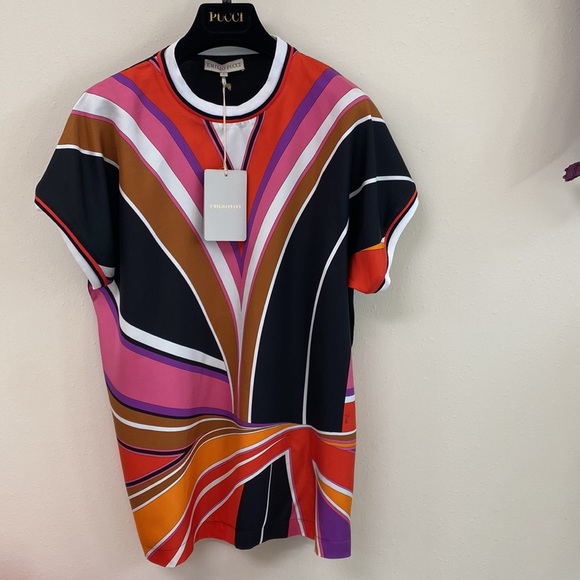 Emilio Pucci | Tops | Nwt Authentic Emilio Pucci In Size S 0 Silk ...